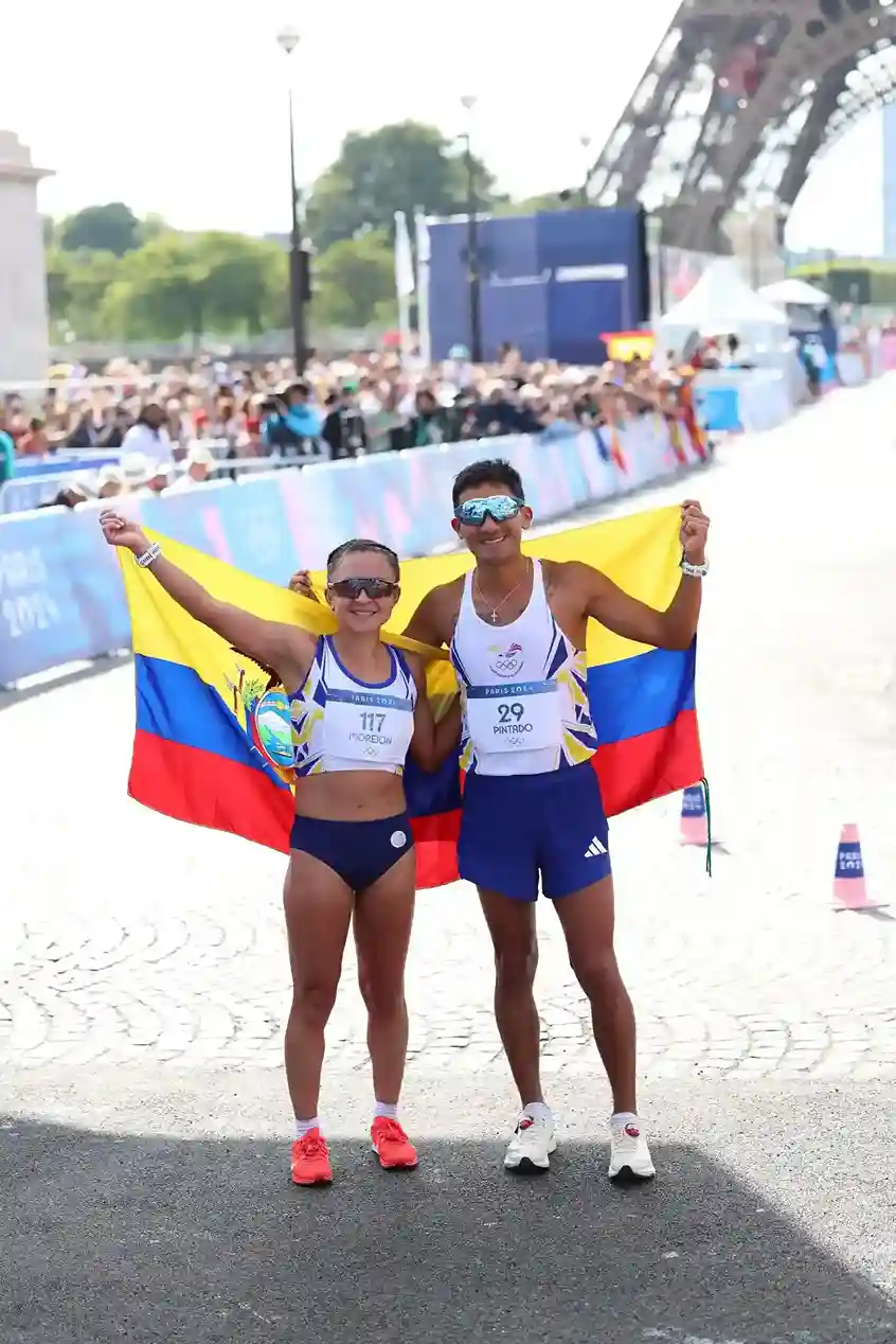 Glenda y Daniel de plata: segunda medalla olímpica para Ecuador - La Prensa Ecuador