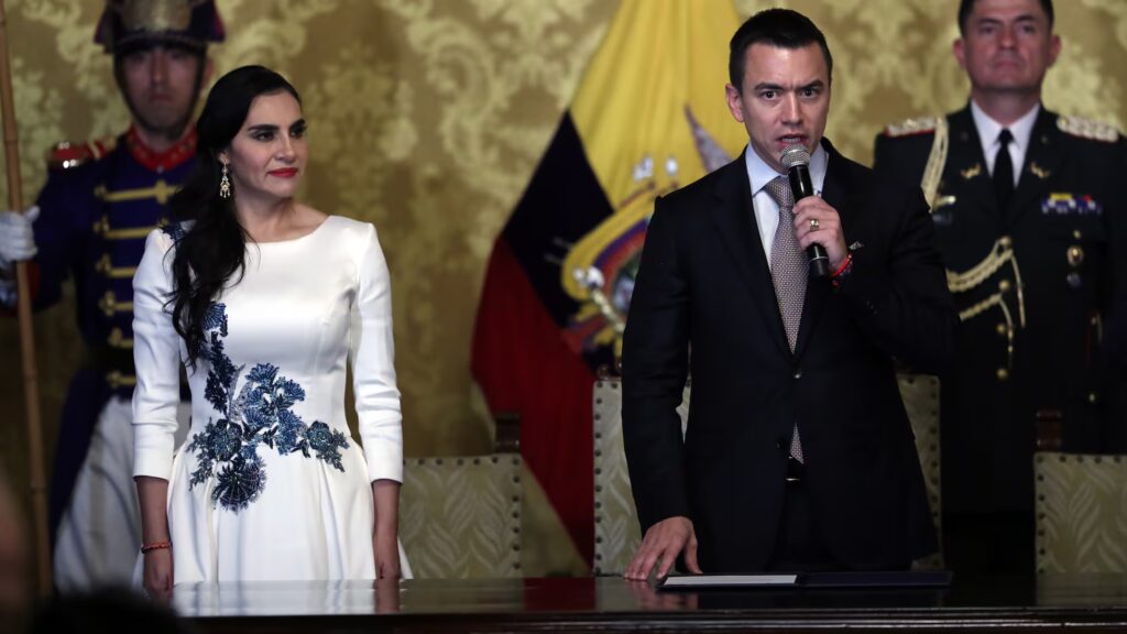 Verónica Abad denuncia violencia política de género contra Noboa - La Prensa Ecuador