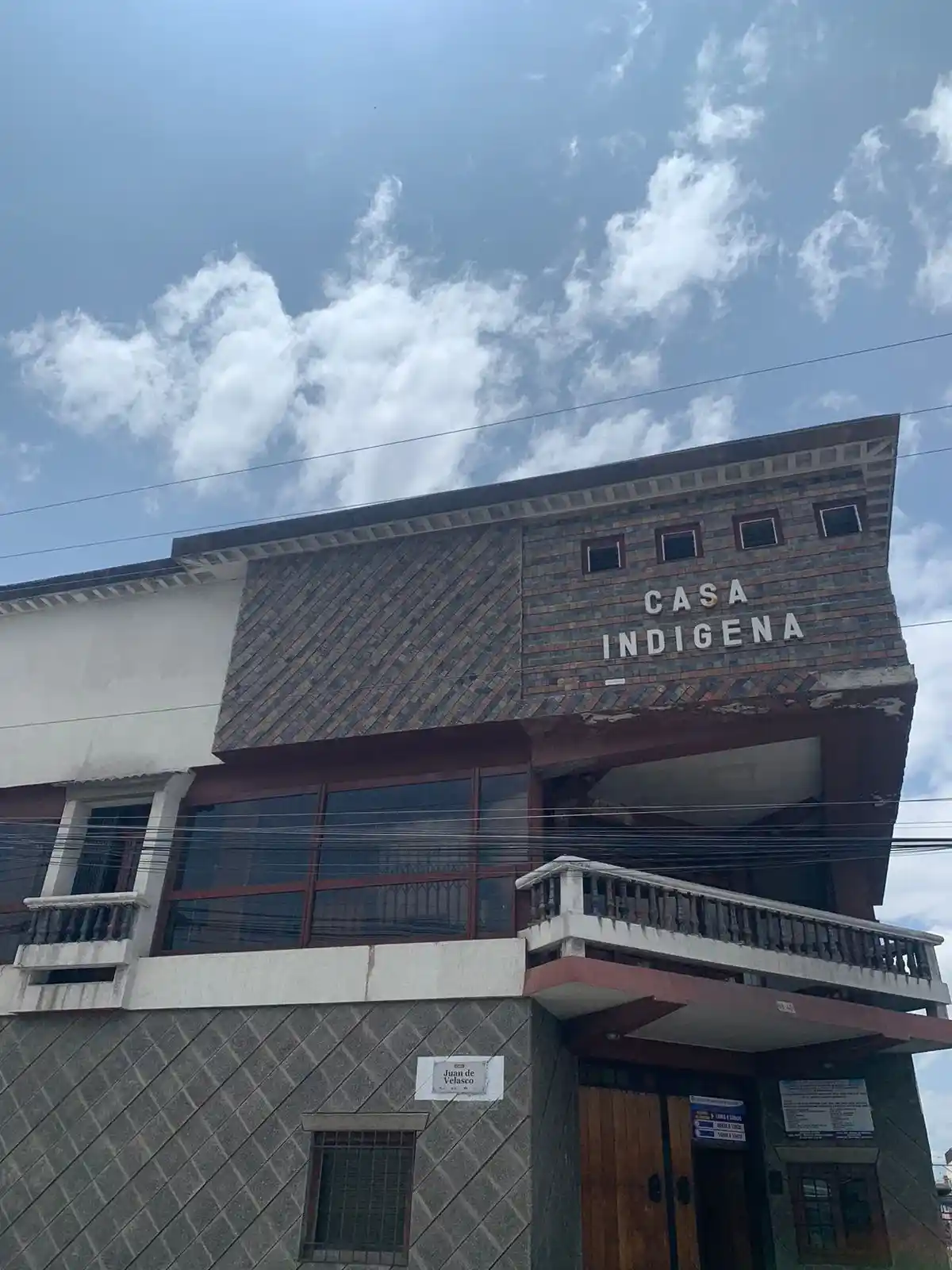 Casa Indígena Riobamba cambió de funciones - La Prensa Ecuador