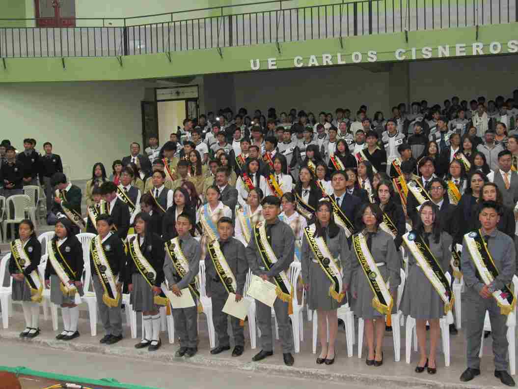 Colegio Cisneros con nuevo Consejo Estudiantil 2024-2025 - La Prensa Ecuador