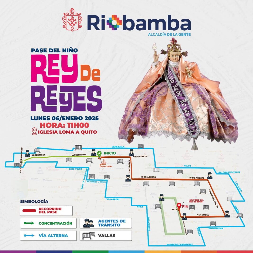 Pase del Niño Rey de Reyes Riobamba 2025 - La Prensa Ecuador